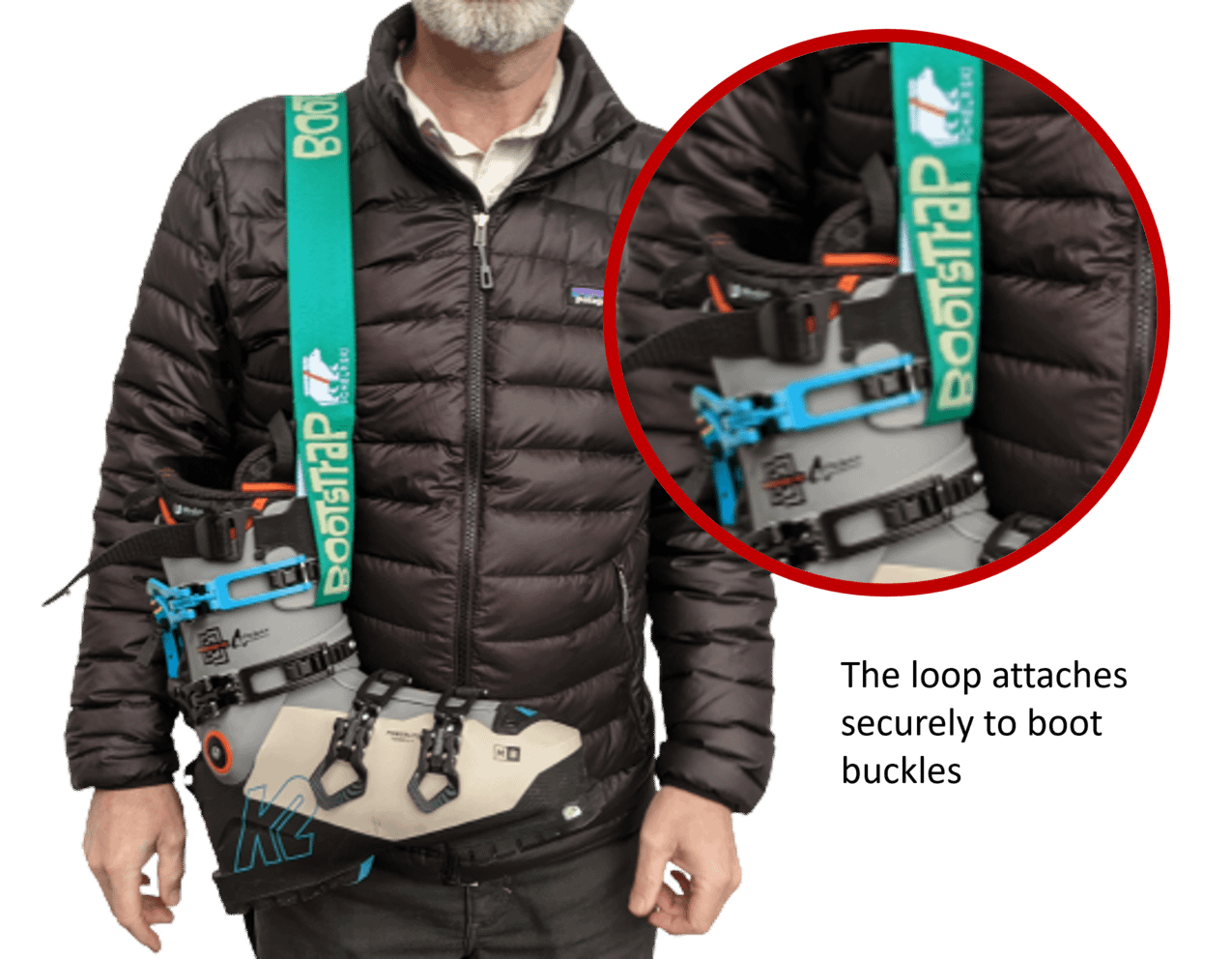 Luxury Bootstrap – Schlep.Ski Ski Carry Straps and Systems